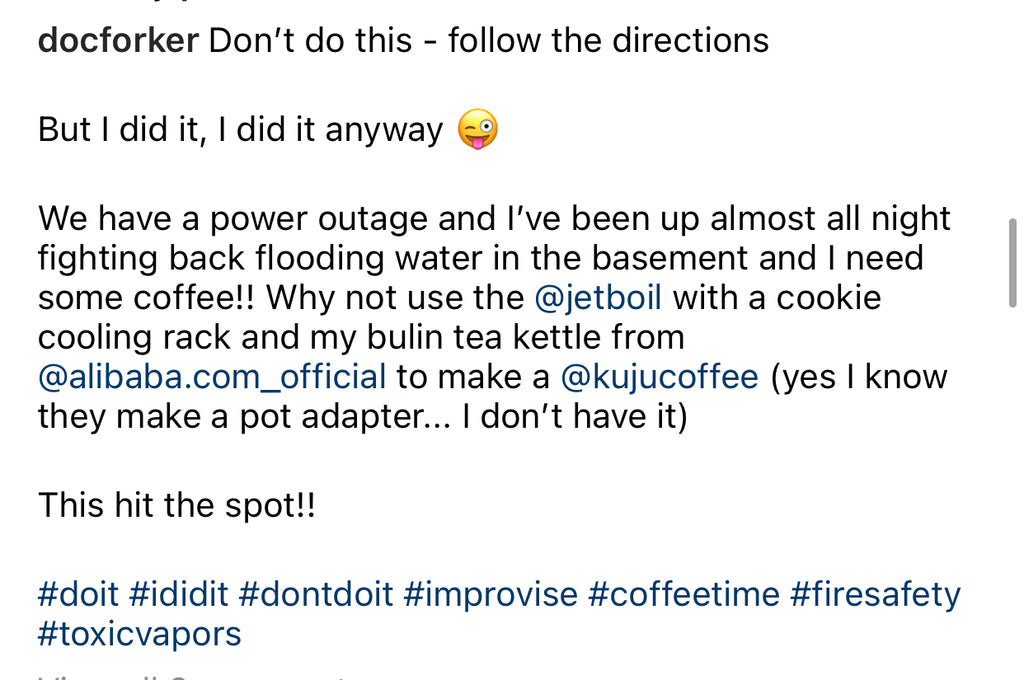 Snow Storms? Power Outage? Never Fear, Kuju is Here! – Kuju Coffee